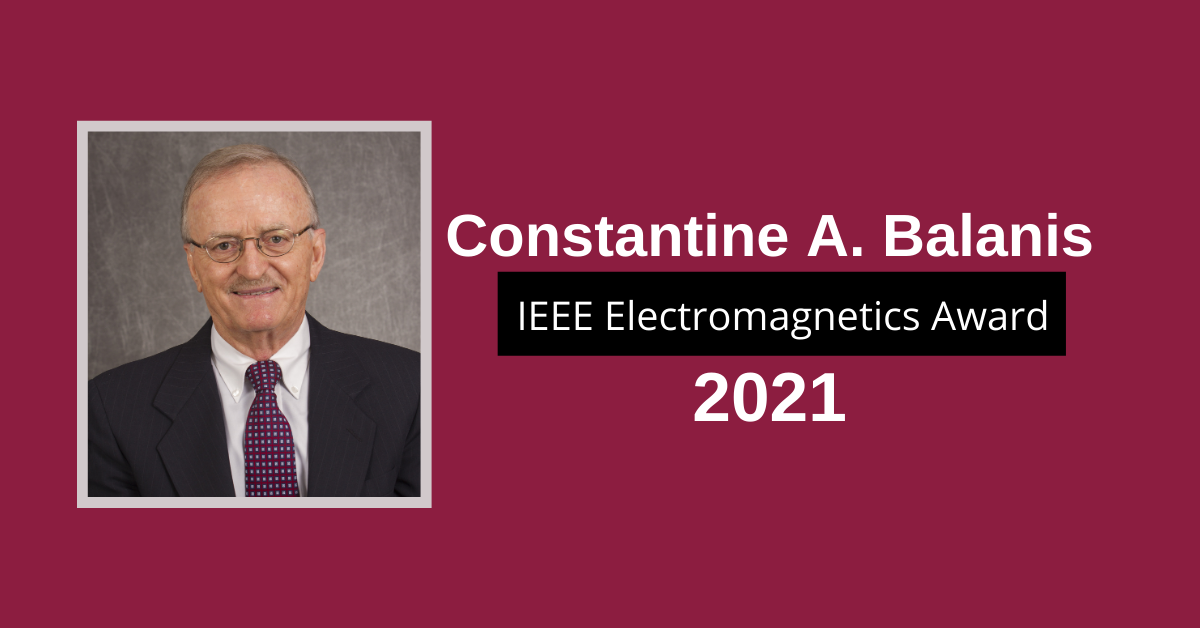 Balanis earns highest achievement in electromagnetic engineering ...